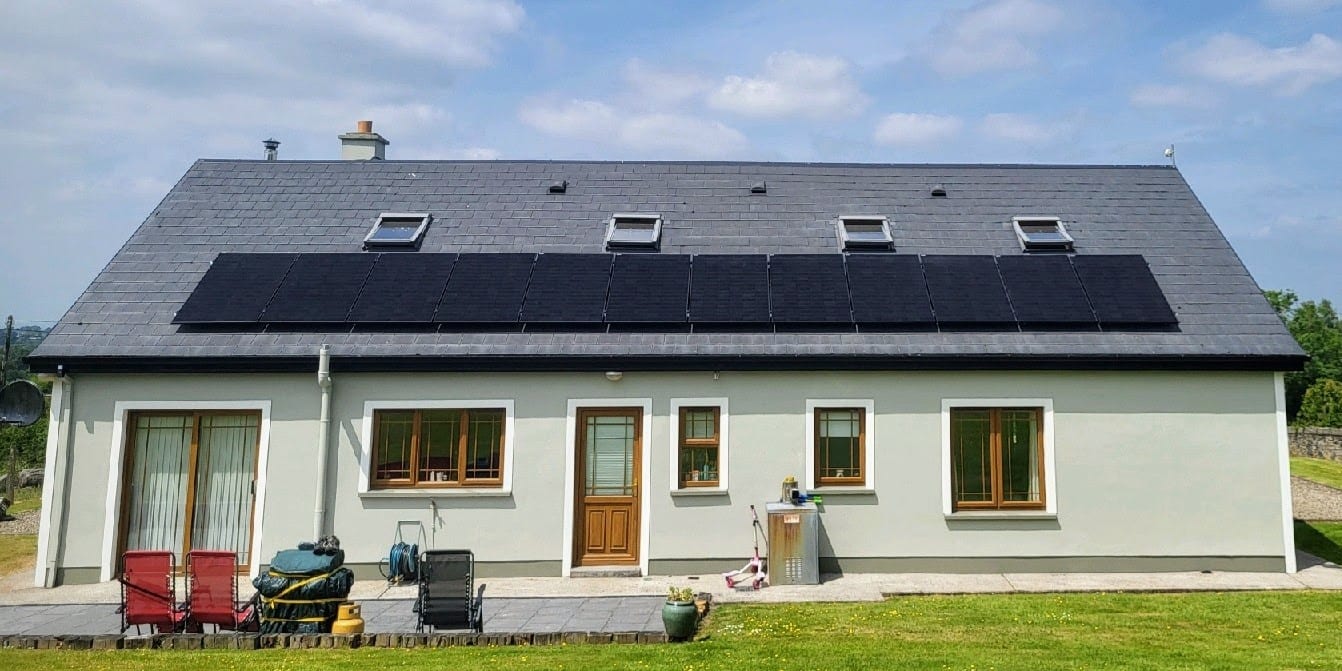 Solar Case Study: 12 solar panel pv system in County Clare