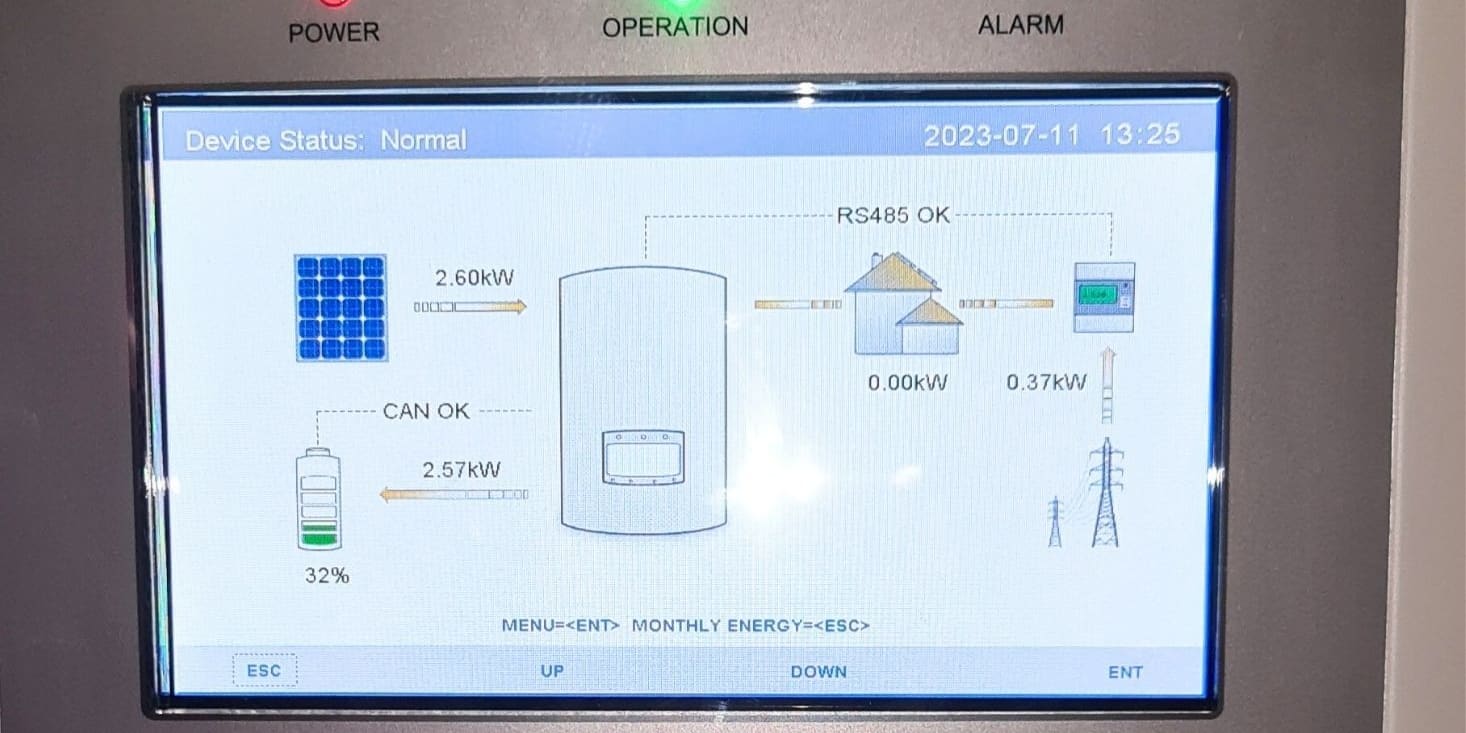How to change battery timing?
